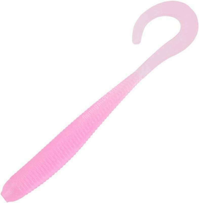 Мягкие приманки Bait Breath U30 Fish Curly SW 2,5" (8шт.) #S832 Glow Pink Keimelight (UV)