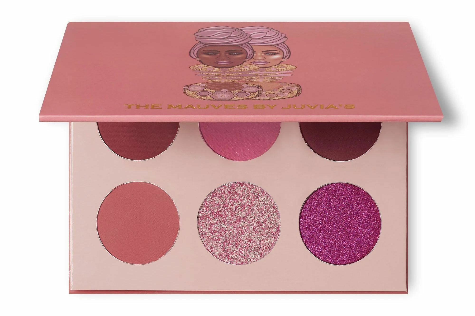 Палетка теней Juvia's Place "The Mauves", лиловый стиль, вес 13,2 г.