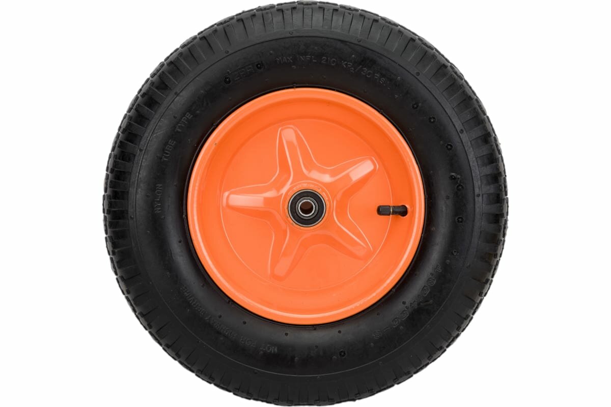 TOR Колесо пневматическое резиновое 387 мм 4.00-8 (подшипник 12 мм) 1021182