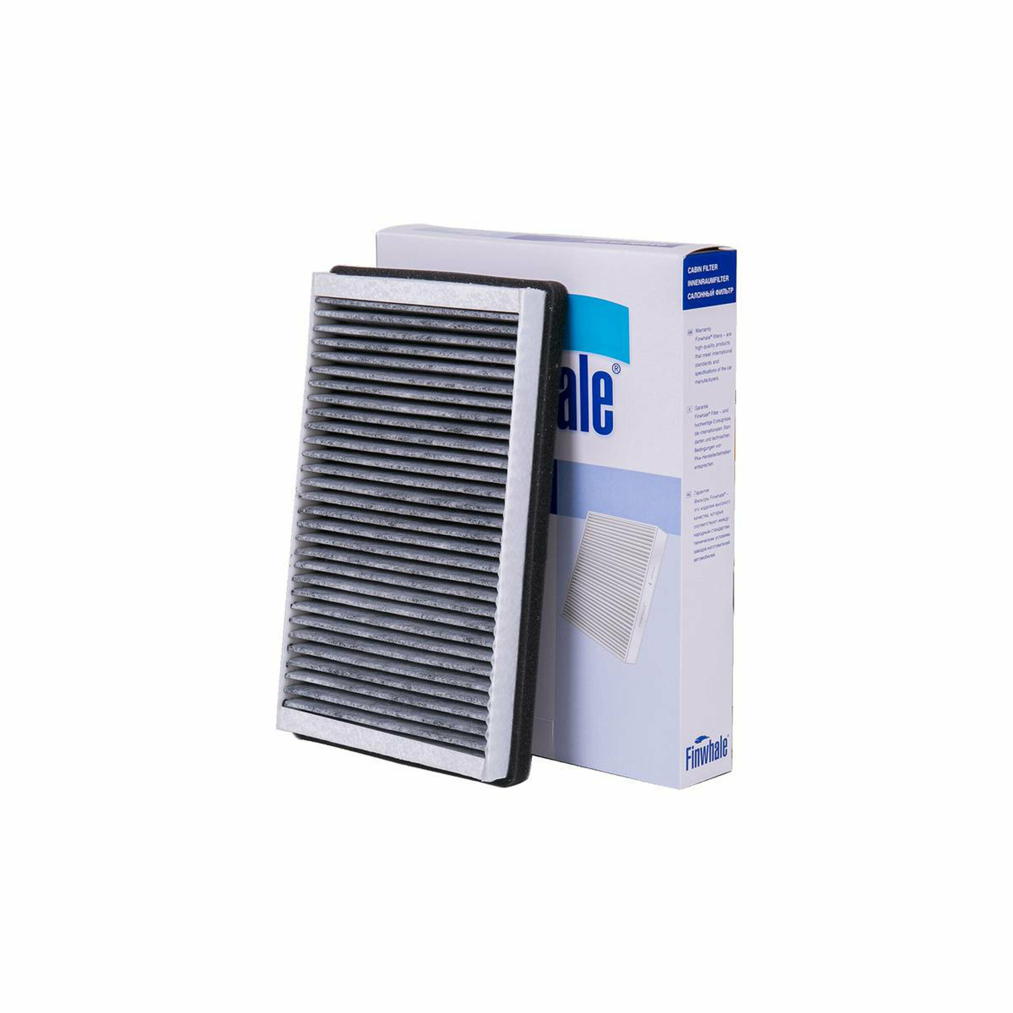 Фильтр салона противопыльный (угольный) ВАЗ-1117-1119, 2192 Kalina II,2190 Гранта FINWHALE