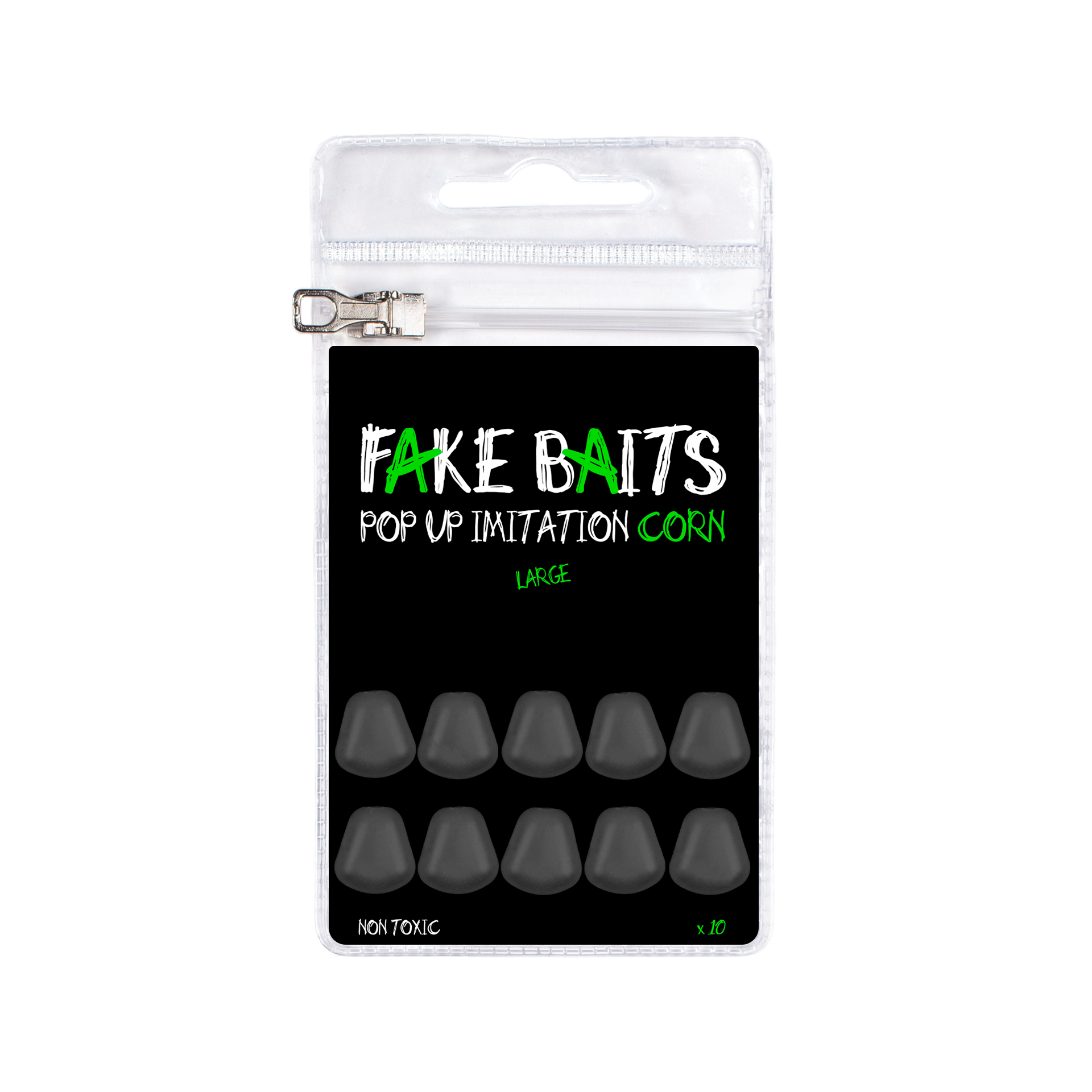 Искусственная кукуруза плавающая Fake Baits Large черная