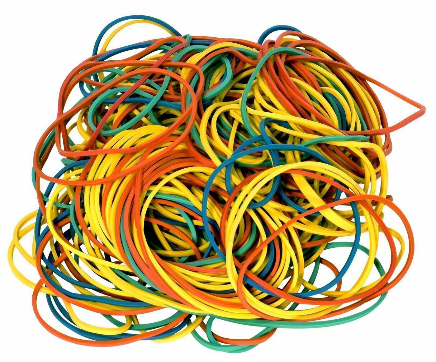 Банковская резинка INFORMAT, каучуковая, разноцветная, диаметр 6 см