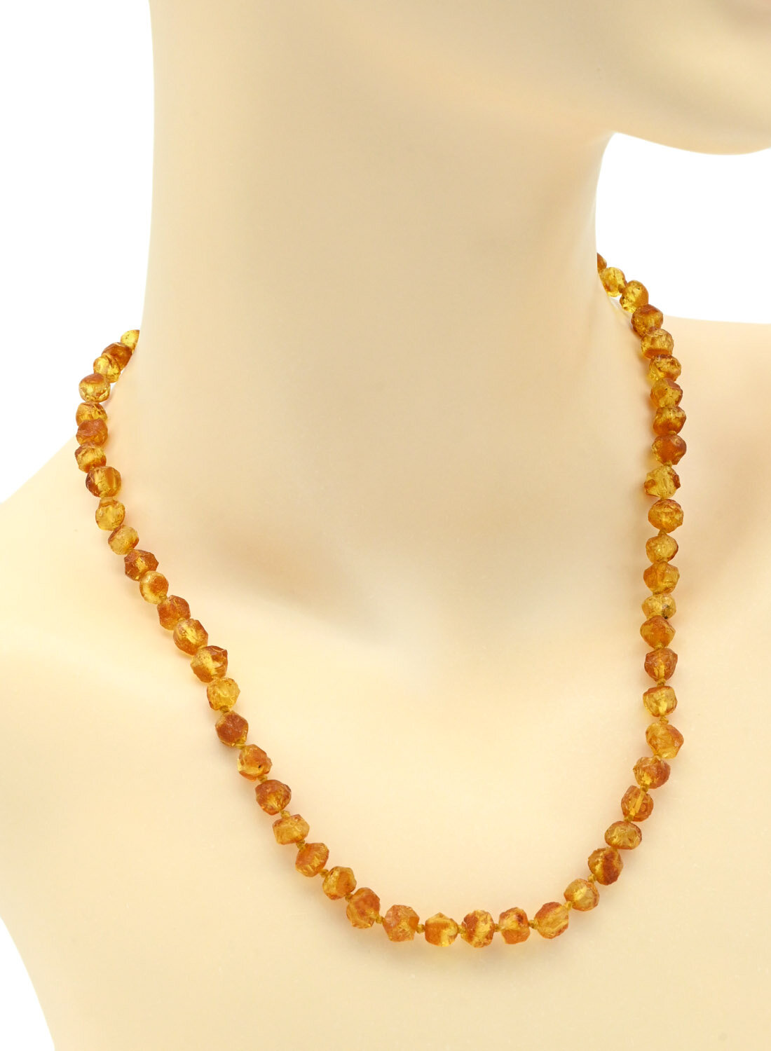 Бусы, янтарь