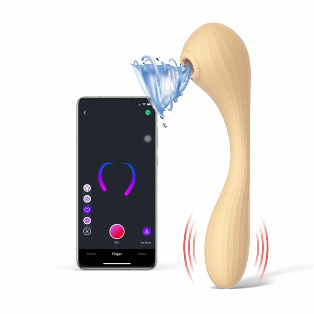 Magic Motion Вибратор Bobi, желтый