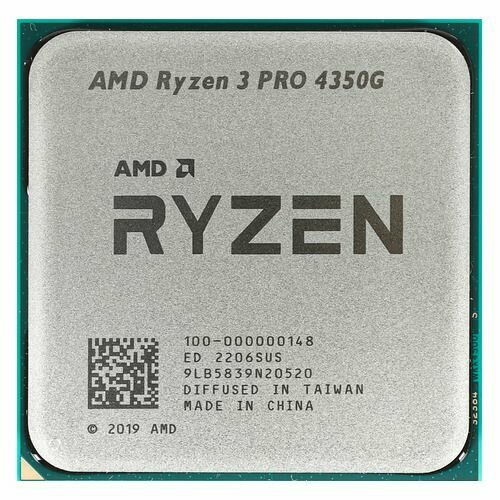 Процессор AMD Ryzen 3 PRO 4350G, AM4, OEM [100-000000148]