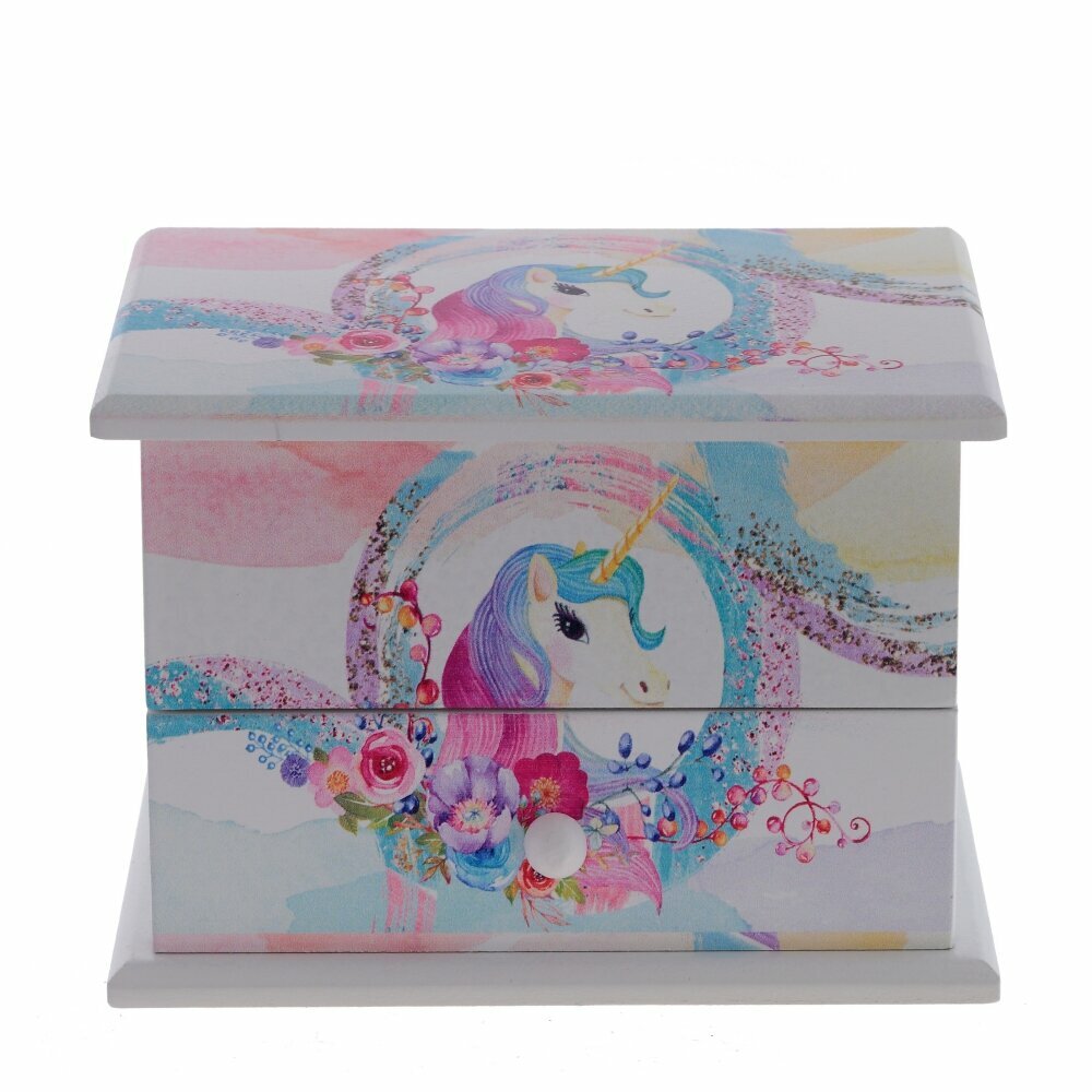 Шкатулка для украшений музыкальная, 13х9,5х9,5 см KSM-800445