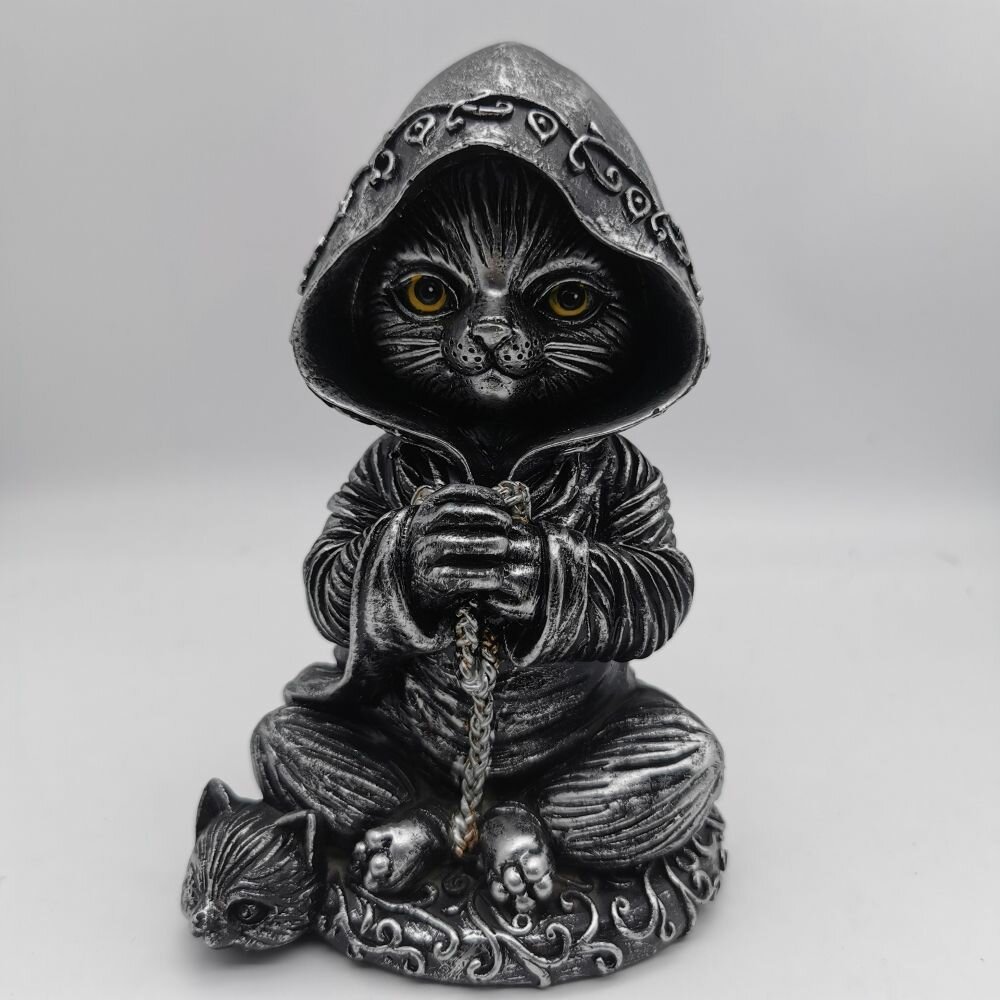 Статуэтка "Кот Освободитель Фамильяр" полистоун (9.5*8.5*14.5 см.)