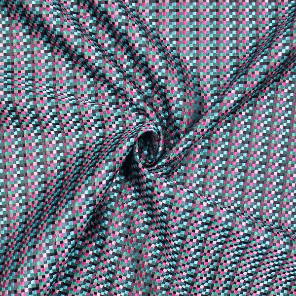 Ткань жаккард Ткани-100, 100% полиэстр, 1,0x1,7 м, 170 г/м², плотность, костюмная