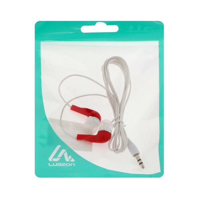 Luazon Home Наушники проводные Luazon LV-145, вакуумные, Jack 3.5 мм, микс