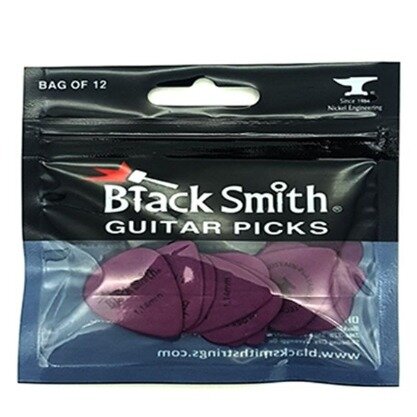 Набор медиаторов 12шт. BlackSmith Standard Picks SDP114PE-EH Extra Heavy 1.14mm Purple
