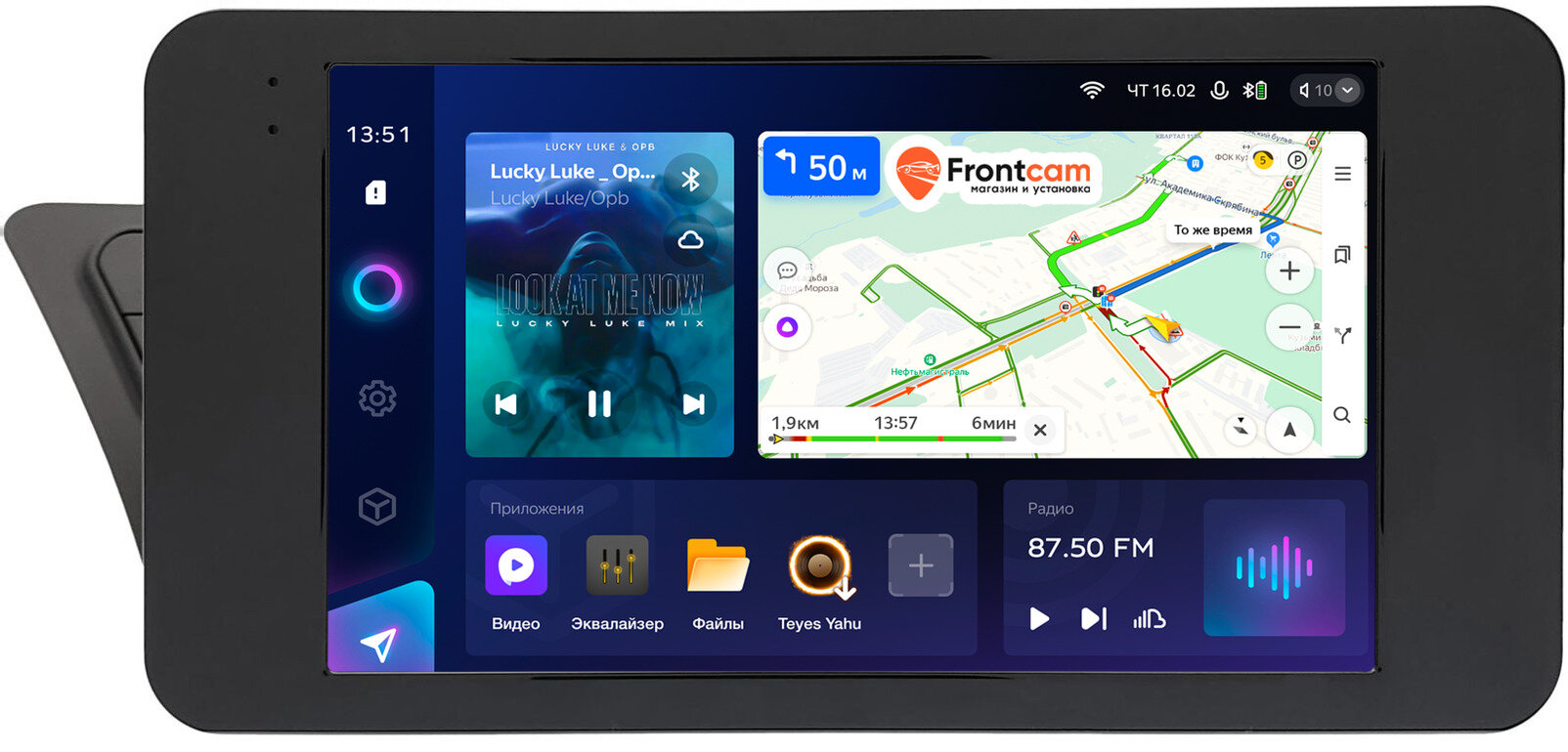 Штатная магнитола Audi A4 (B8), A5 (8T) 2007-2016 (авто без MMI) Teyes CC3 2K 4/64 9.5" RM-9-1109 Android 10 (4G-SIM, DSP, QLed)