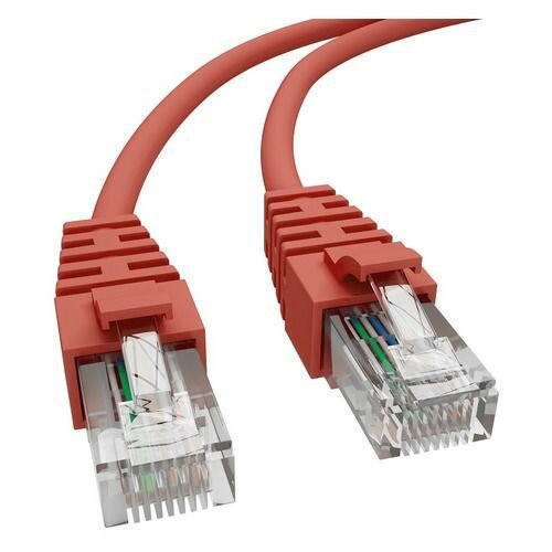 Патч-корд NTSS NTSS-PC-UTP-RJ45-5e-0.15-LSZH-RD, вилка RJ-45, вилка RJ-45, кат.5E, LSZH, 0.15м, красный