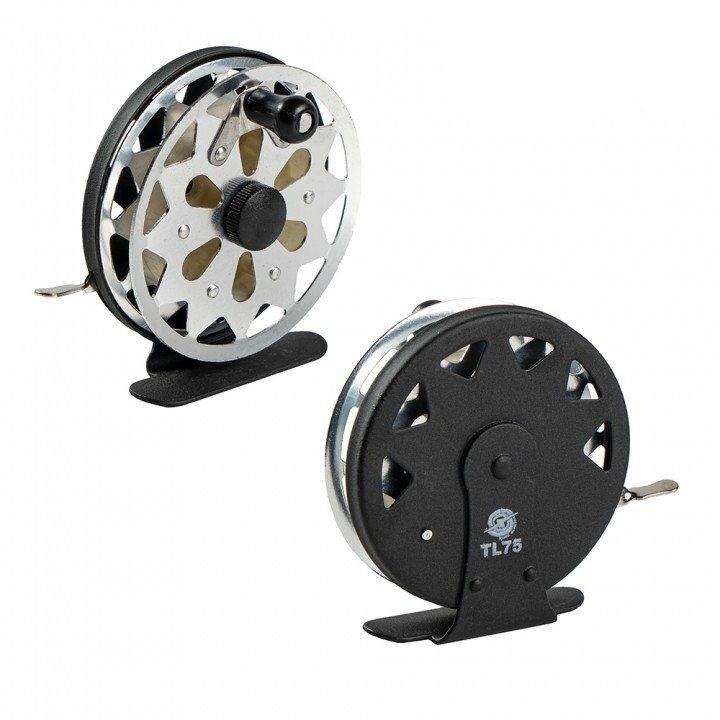 Катушка EastShark инерционная TL 75, диаметр шпули 75 мм, инерционная, металлическая шпуля