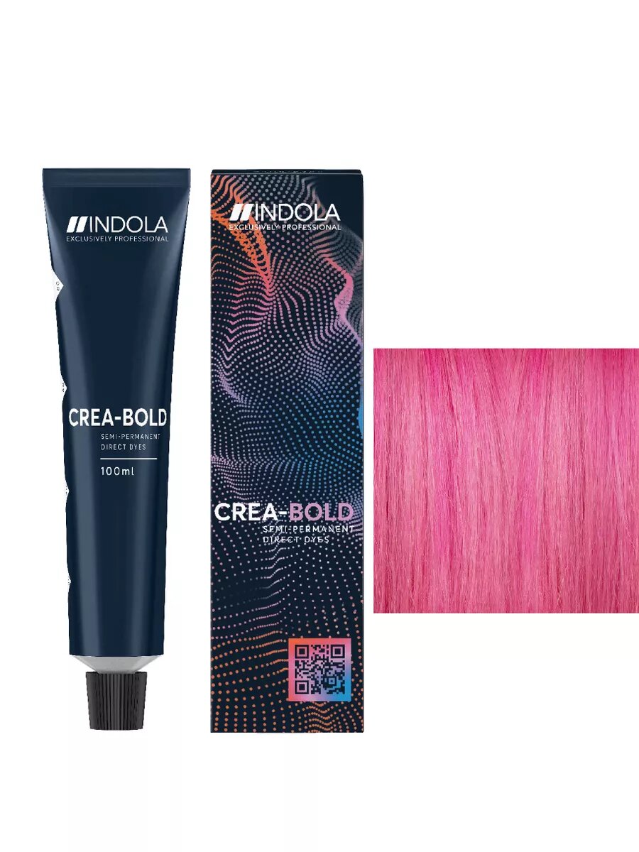 INDOLA CREA-BOLD TRUE PINK Краска полуперманентная 100 мл