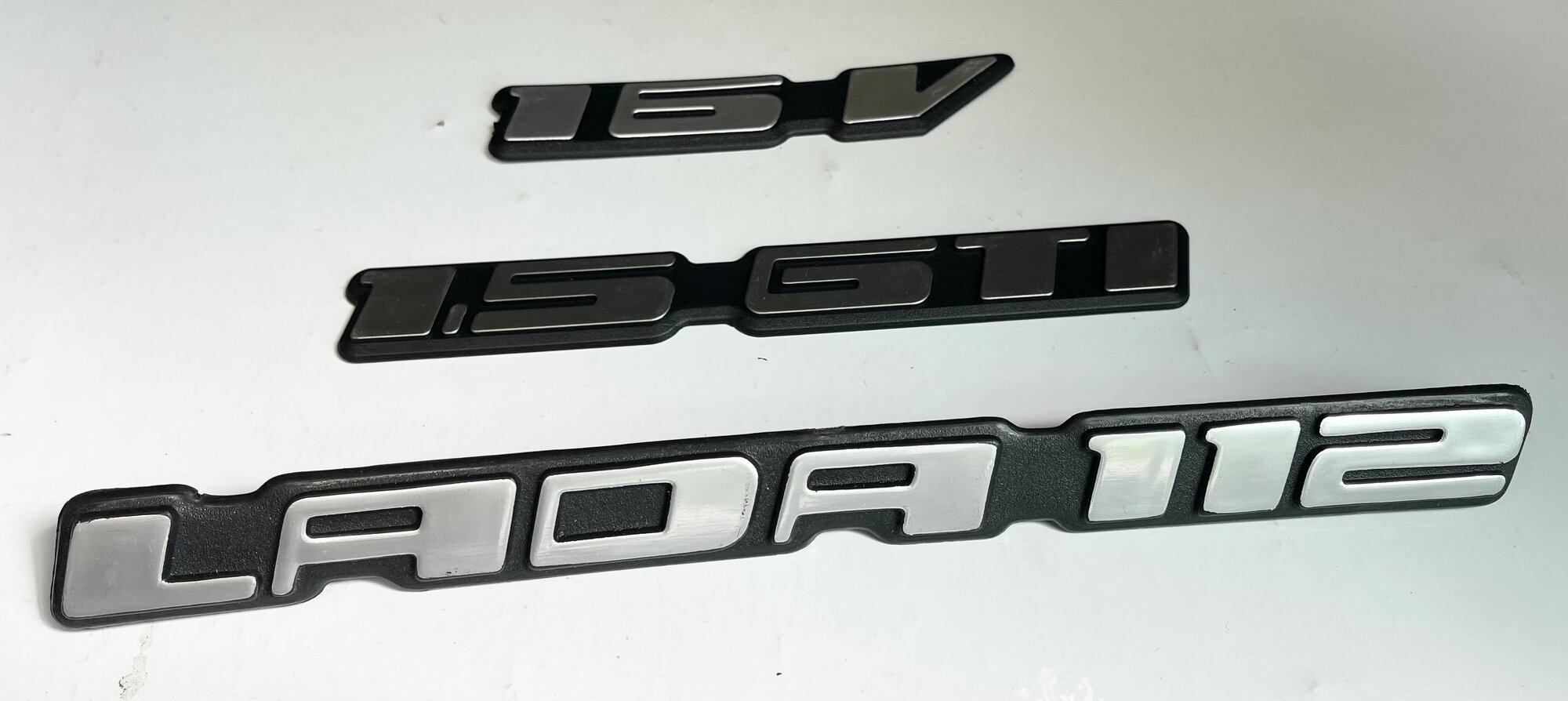 Надписи задние Ваз 2112 (Комплект)