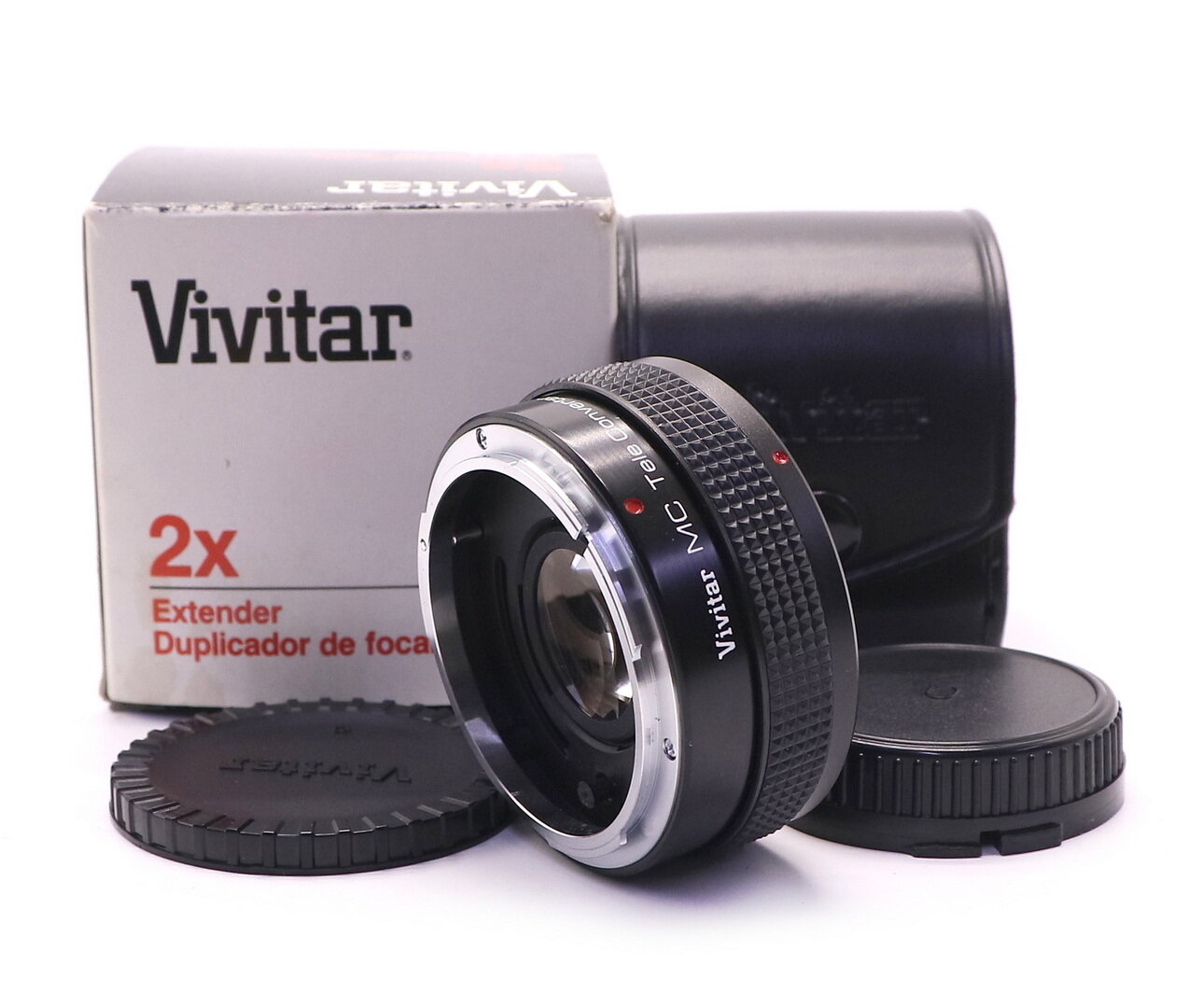 Телеконвертер Vivitar MC Tele Converter 2X-4 в упаковке