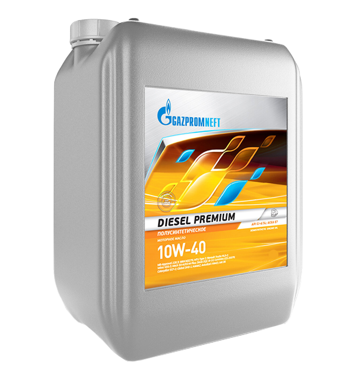 Масло моторное GAZPROMNEFT Diesel Premium 10W40 10л CI-4/SL