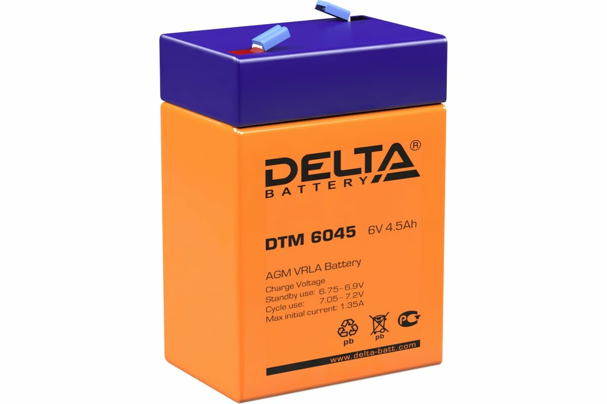 Delta DTM 6045 - аккумуляторная батарея для инструментов, долговечная литий-ионная