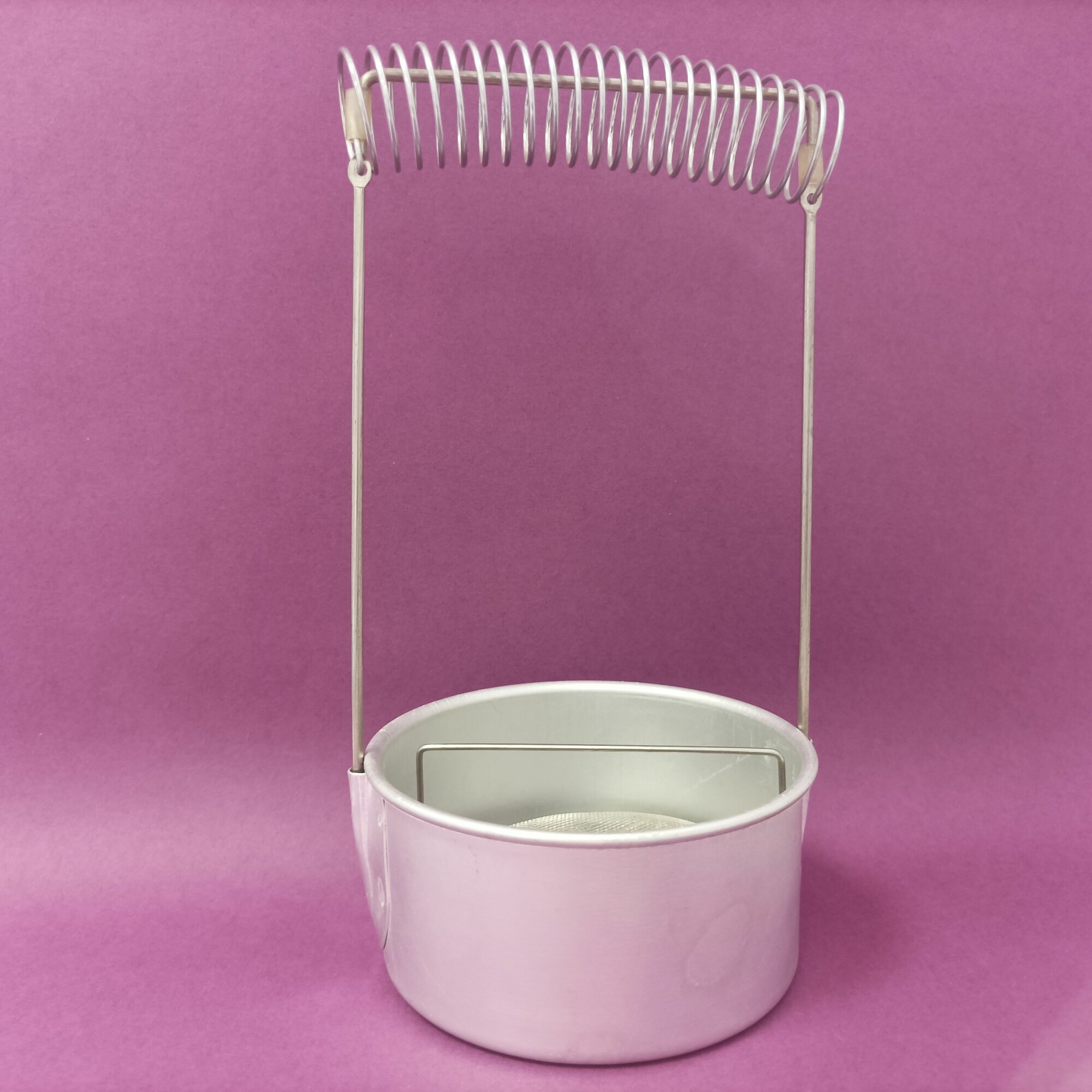 Кистемойка алюминиевая, диаметр 10,5см, высота 18см