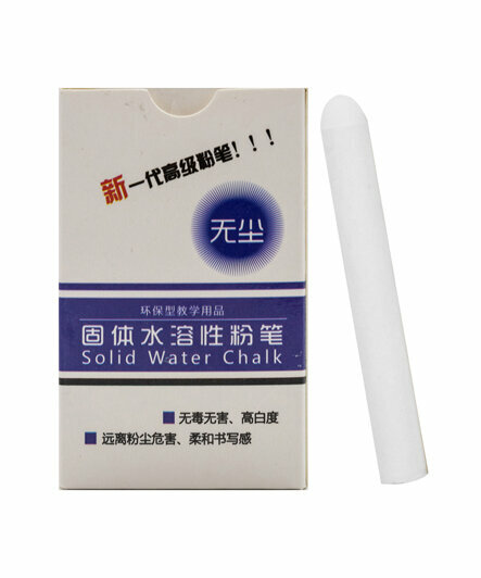 Мелки белые 20 шт. CK-108 твердые, водорастворимые, беспылевые, в к/кор