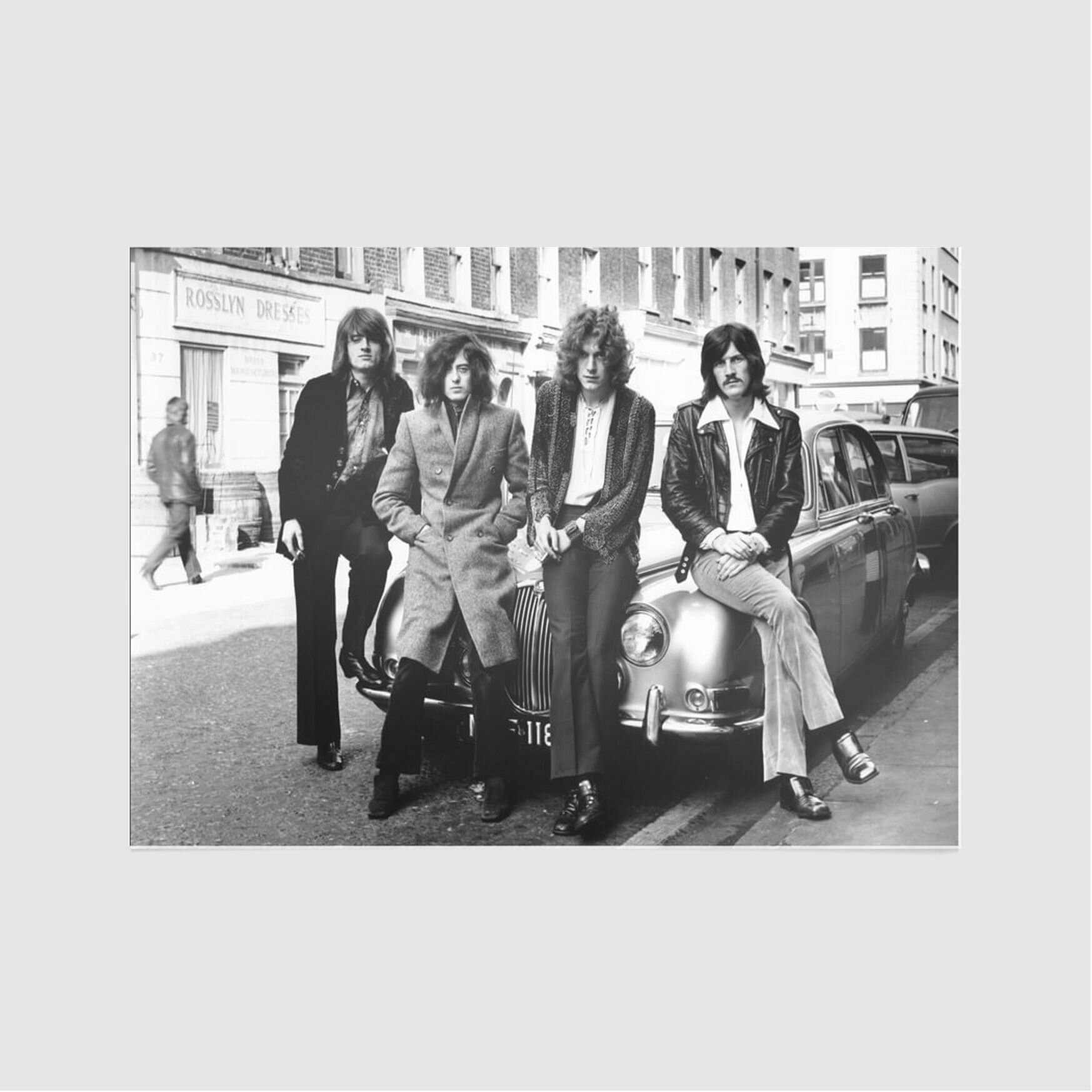 Постер (плакат) рок группы Led Zeppelin 40x30 см. от Poster4me