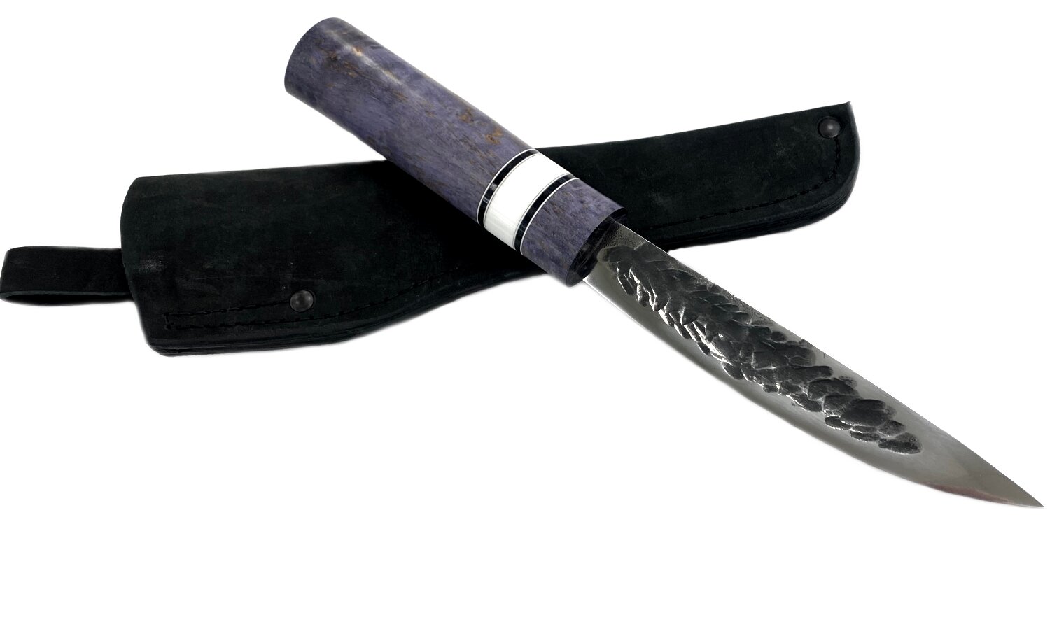 Нож Север, Bohler N690, стабилизированная карельская береза