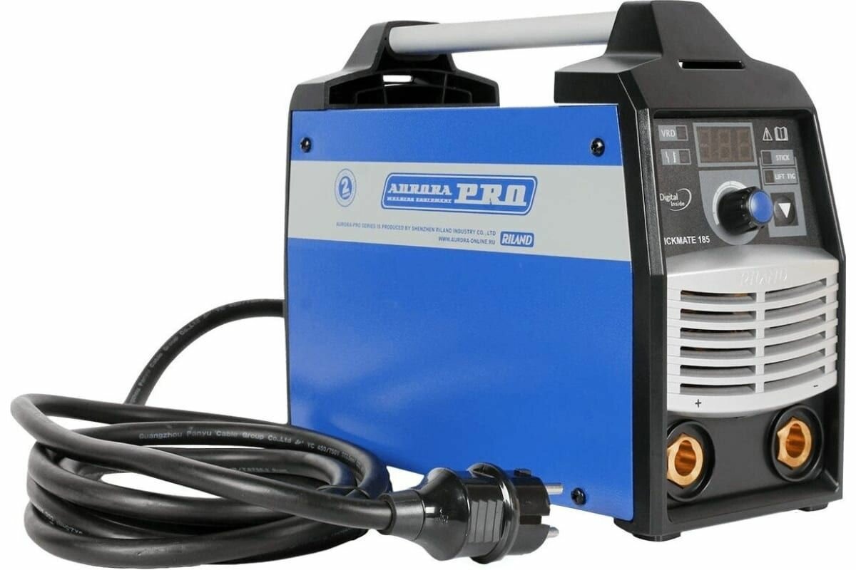 Сварочный аппарат инверторный Stickmate 185 MMA/TIG 6,1кВт AURORA