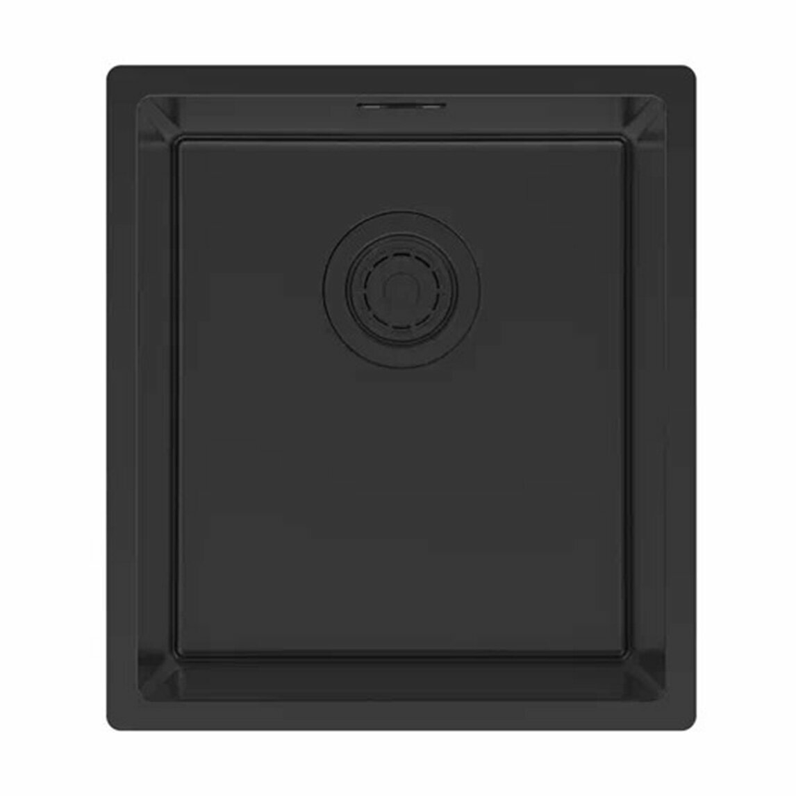 Кухонная мойка Paulmark YUNI 39 UNI YU39-MBN матовый черный Нержавеющая сталь