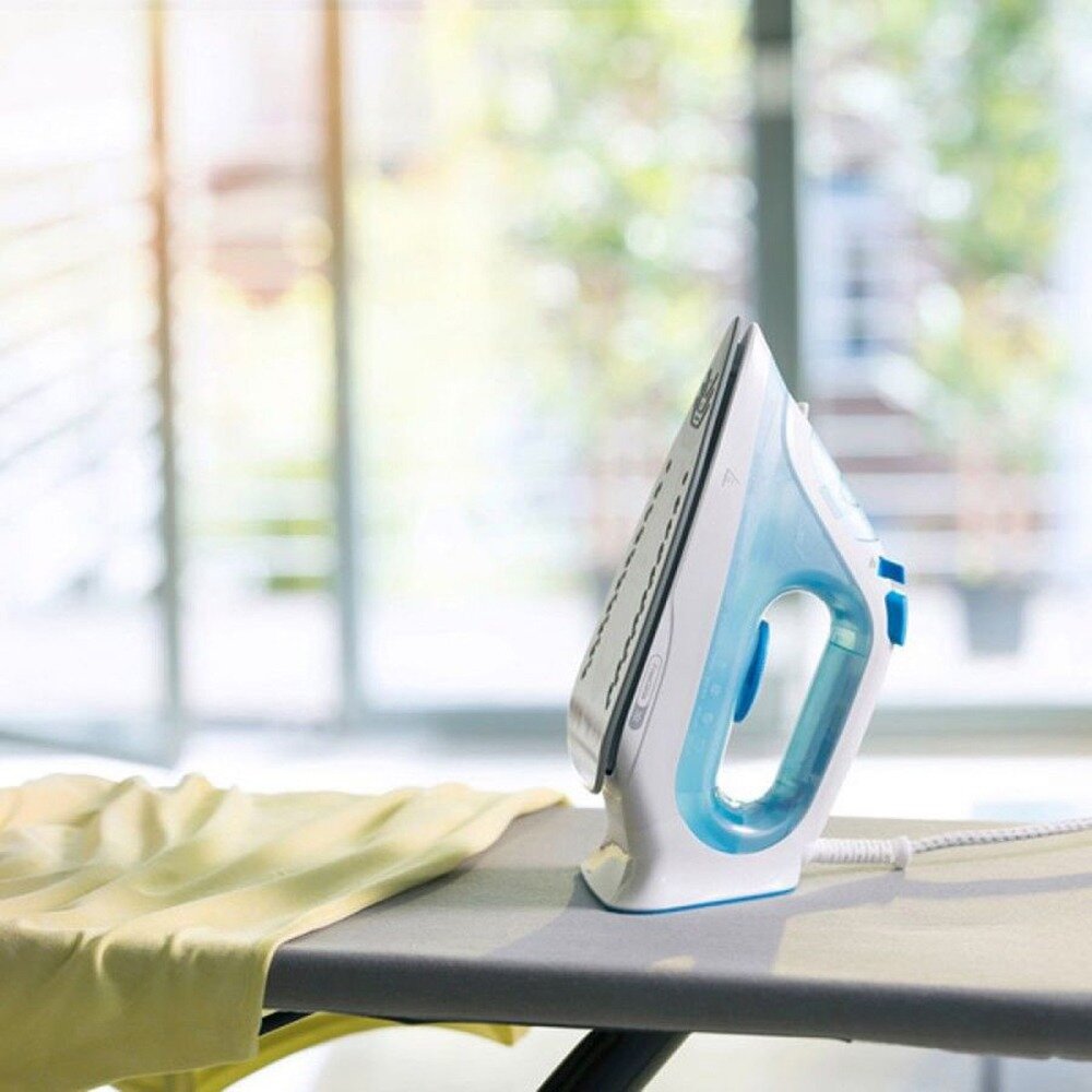 Утюг BRAUN SI 3053 BL голубой/белый, керамическая подошва, 2400 Вт