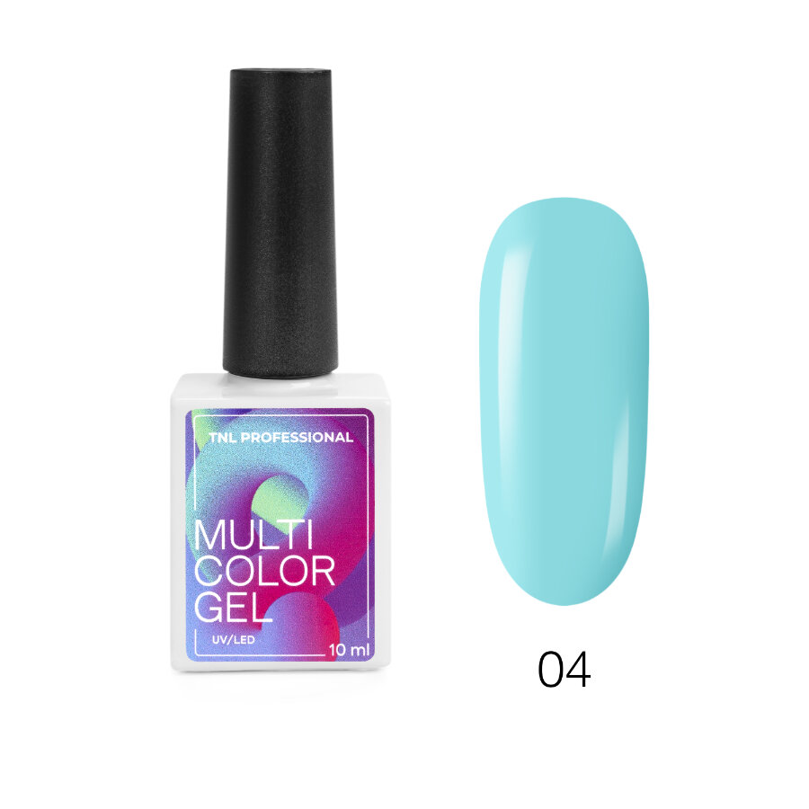 Гель для наращивания и укрепления TNL Professional Multi Color Gel №04, 10 мл