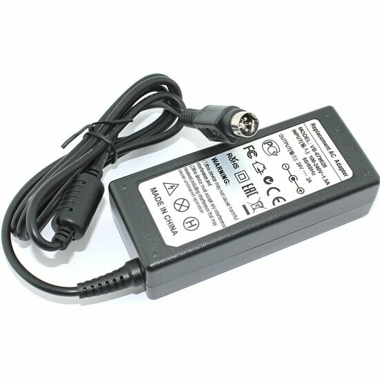 Блок питания Amperin для монитора и телевизора LCD 24V 2A 48W 4pin OEM