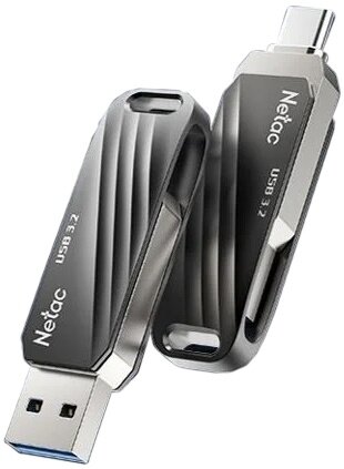 Флеш диск Netac US11 256GB USB3.0+TypeC Dual Flash Drive