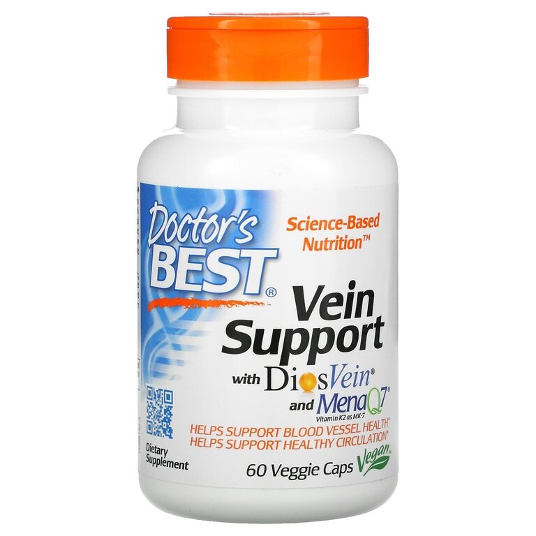 Капсулы Doctor's Best Vein Support вег, 60 шт.