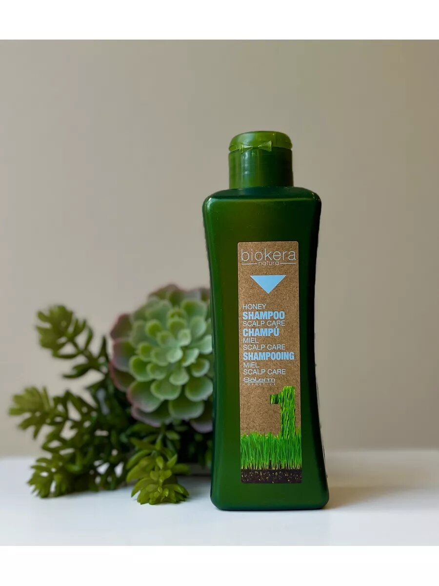Медовый Шампунь для чувствительной кожи головы Biokera