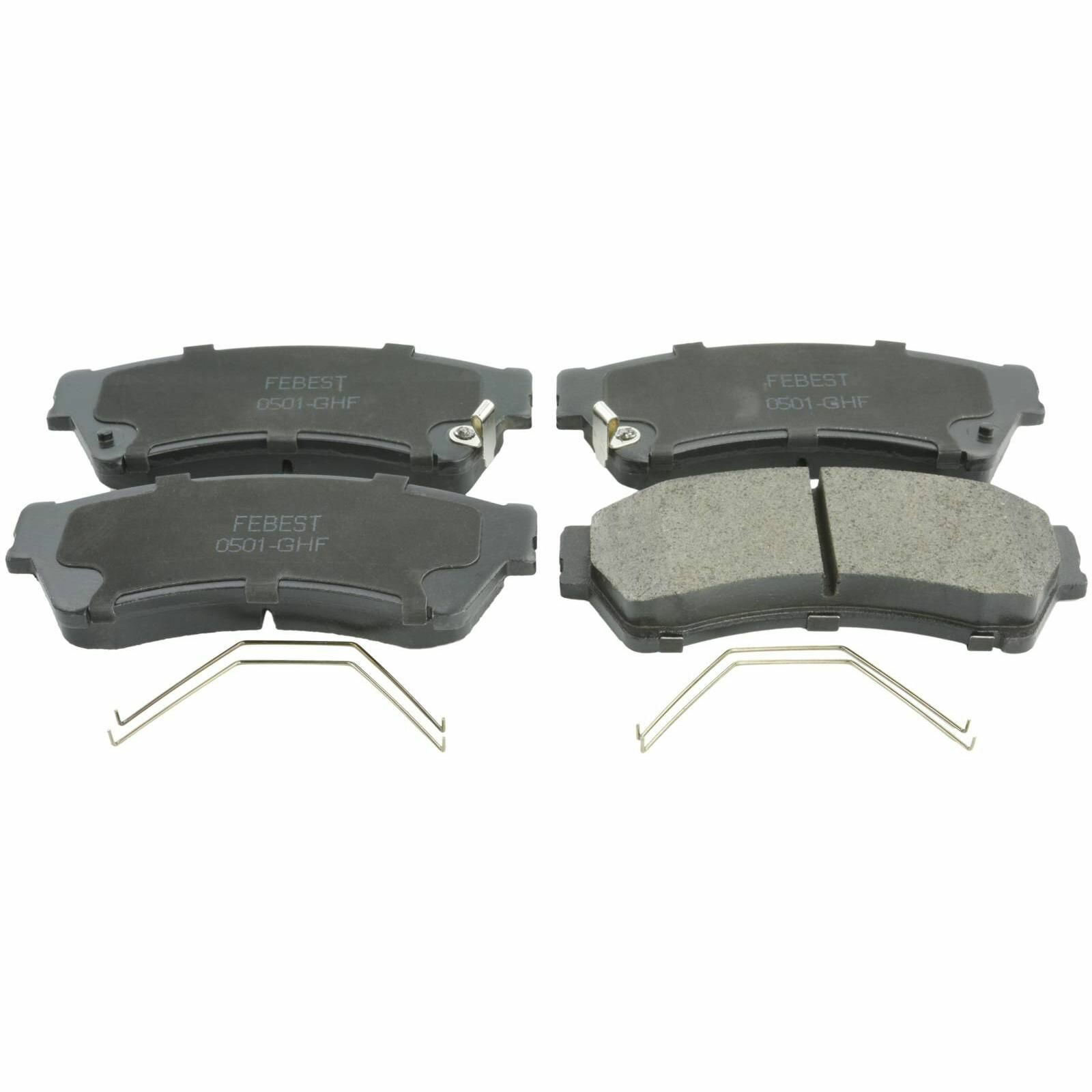 Тормозные колодки дисковые передние FEBEST 0501GHF, для а/м MAZDA 6, FORD Fusion