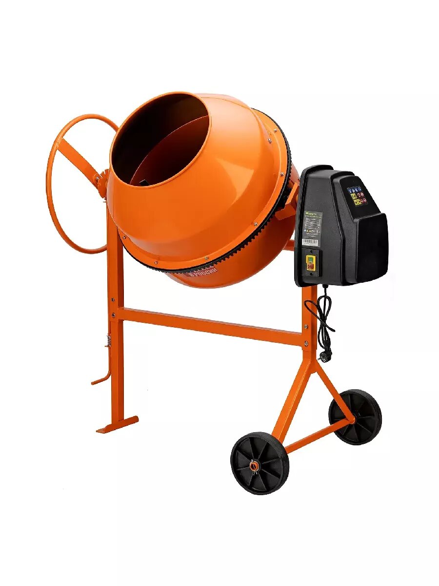 Бетоносмеситель БСН-220П, мощность 1000 Вт Сибртех 95521