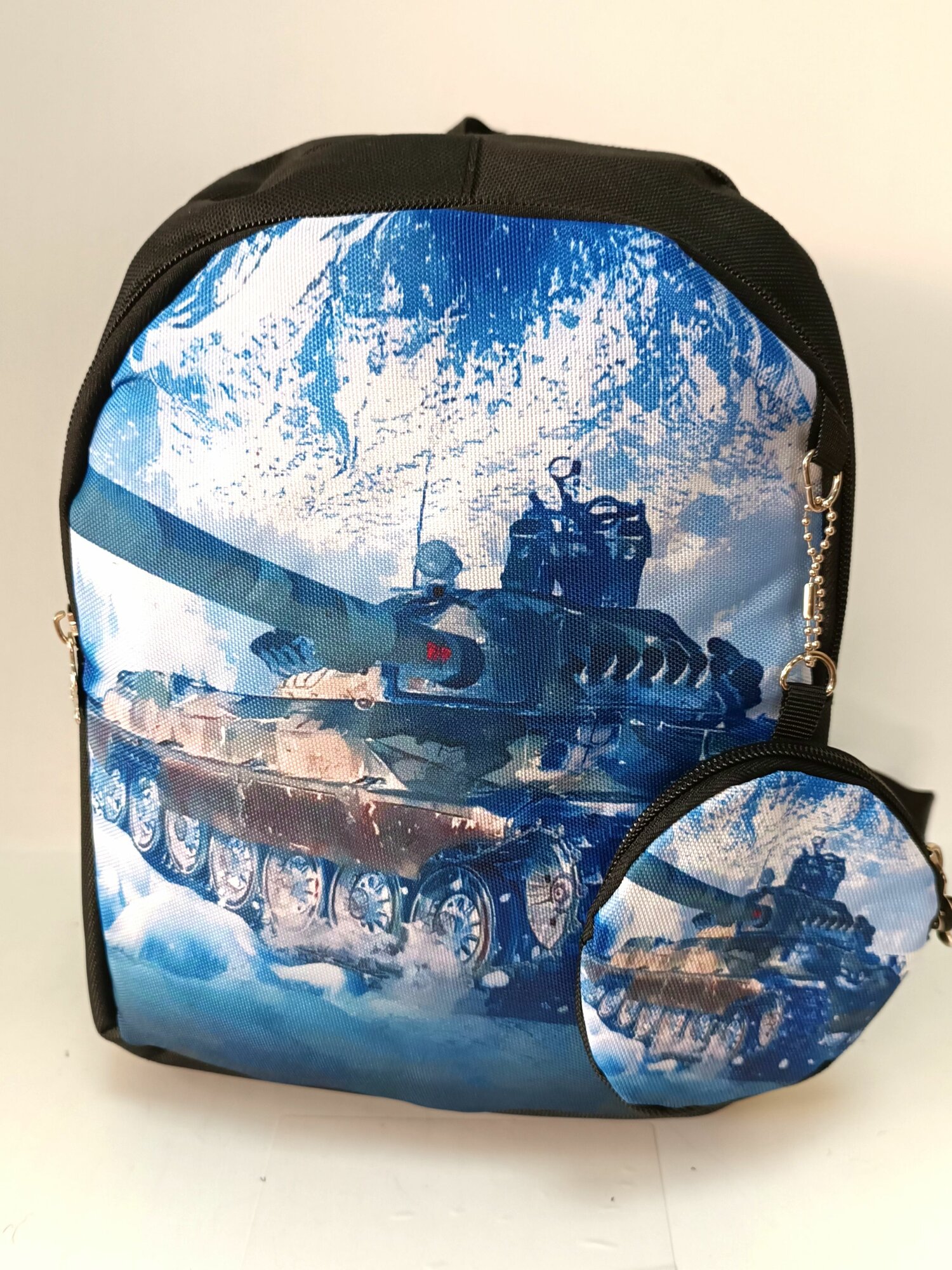 Рюкзак в детский сад с танк ИС-7