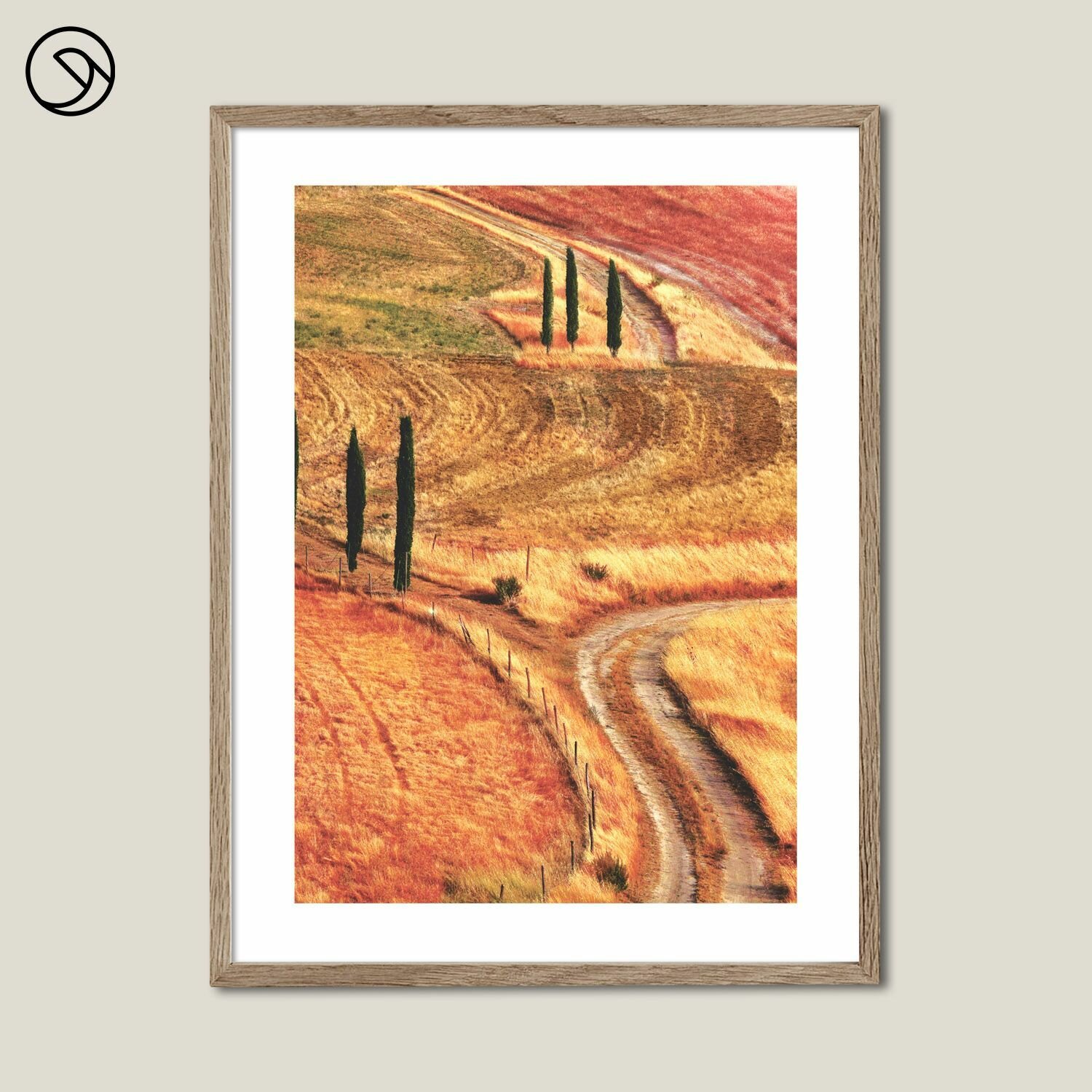 Постер для интерьера Postermarkt, Дорога, 70х100 см