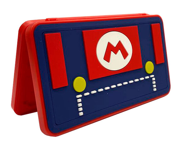 Кейс для хранения 24 игровых карт Nintendo Switch Storage Box (Super Mario Overalls)