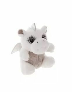 Мягкая игрушка Angel Collection Дракоша Глазастик белый 13 см дисплей 682177