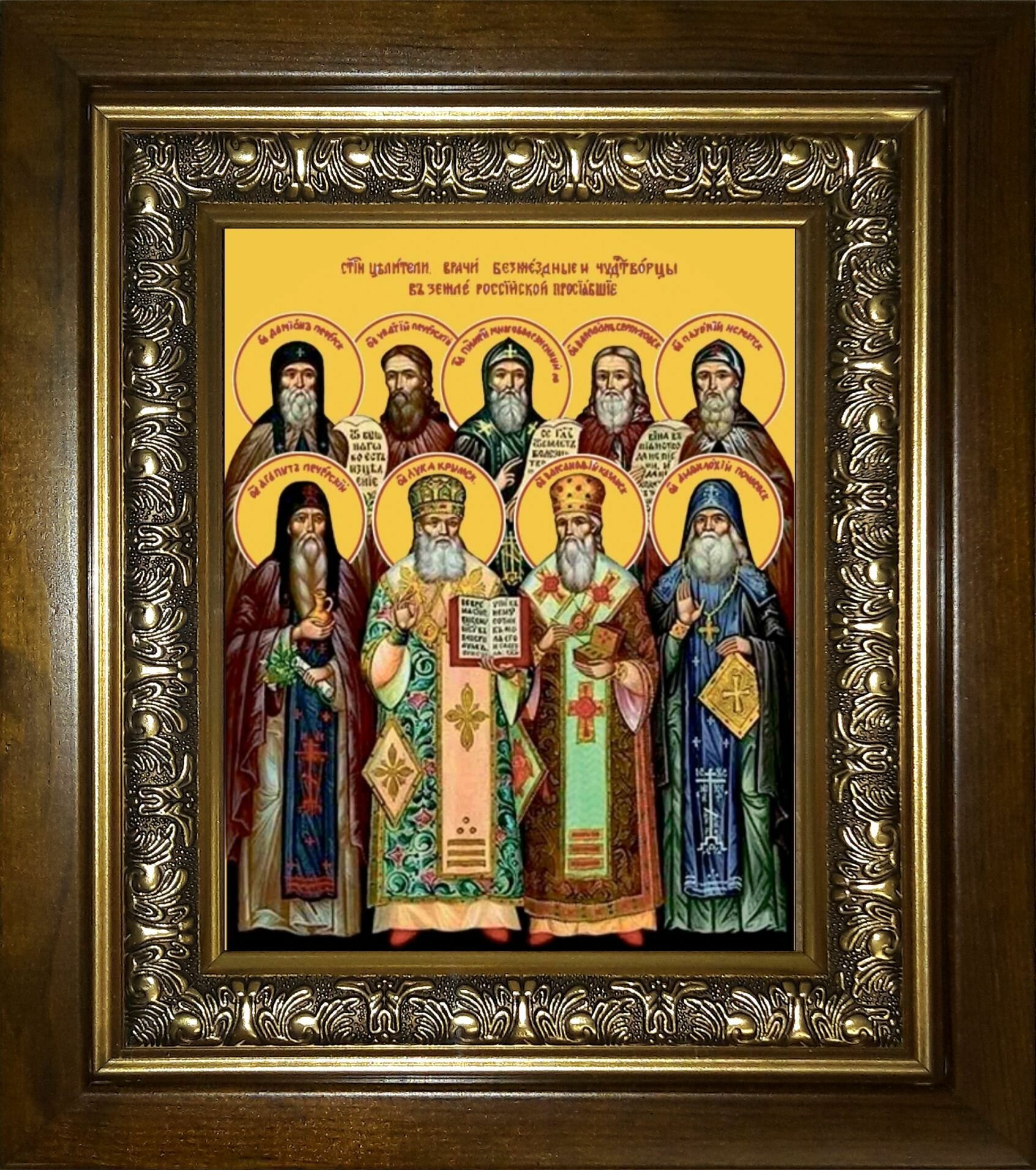 Икона Собор русских целителей