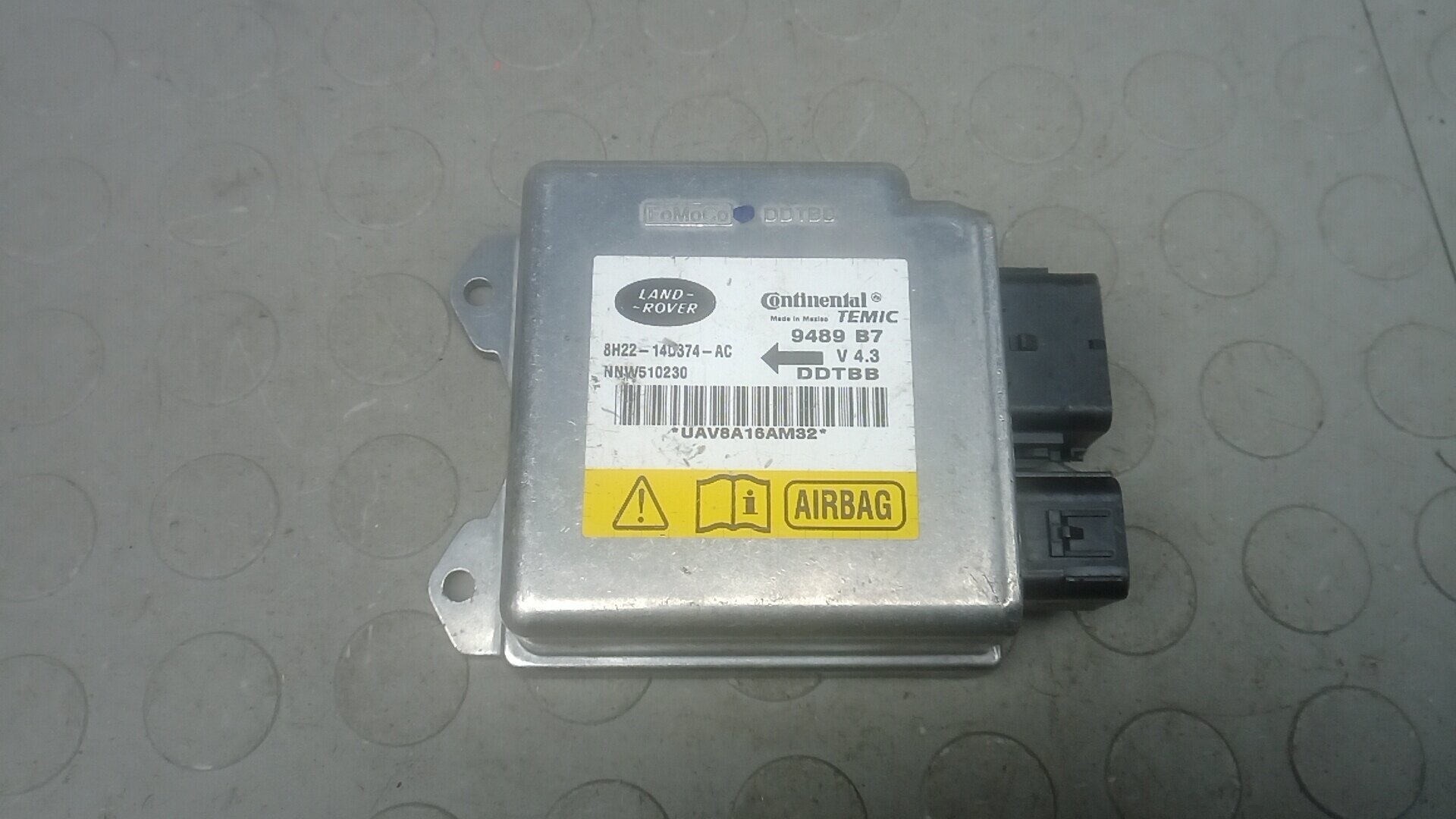 Блок управления airbag LAND ROVER RANGE ROVER 3