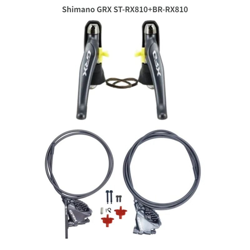 SHIMANO GRX BR-RX810 + ST-RX810 Дисковые тормоза 1x11 / 2x11 Скорость 2x11S ST and BR
