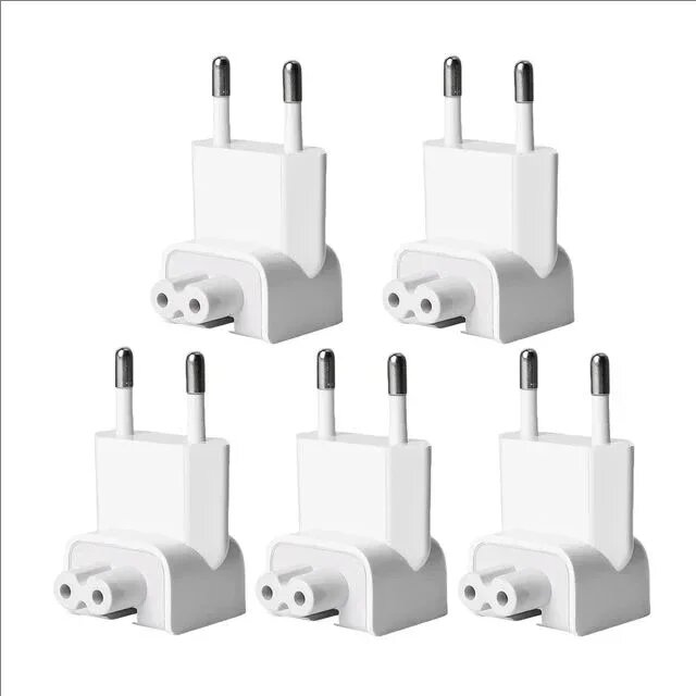 Адаптер питания EU для MacBook и iPad 5X EU Plug