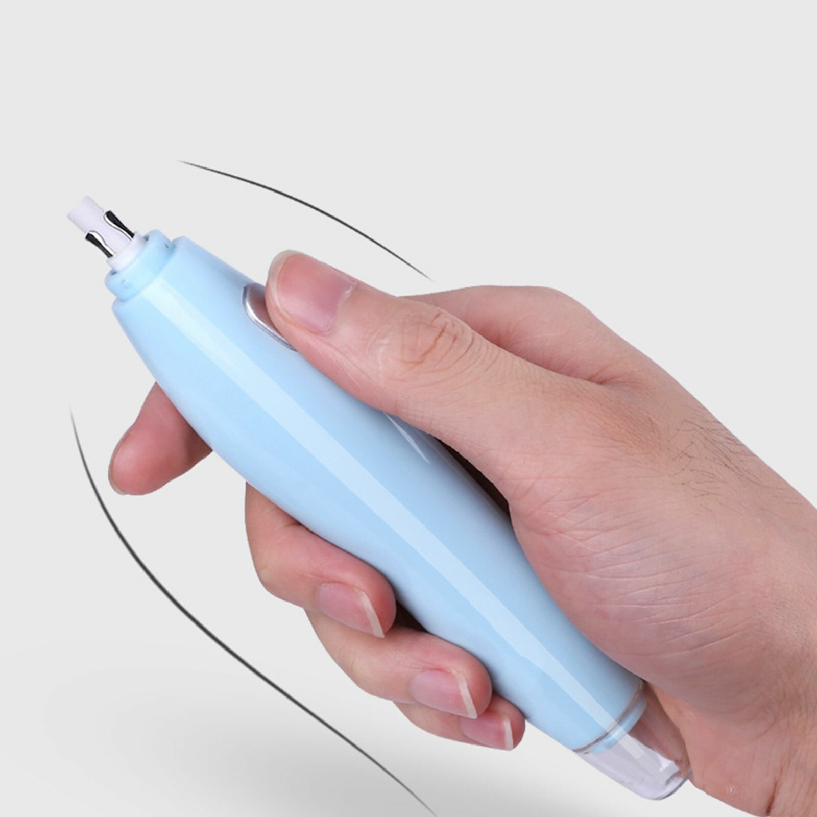 Электрический ластик-синий