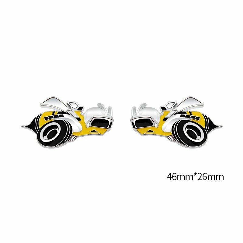 Металлическая 3D наклейка на автомобиль, эмблема Джмель, значок, наклейки для Dodge Charger SRT8 SRT4 Chevrolet 6.4 Caravan SRT Durango Ram, аксессуары 1