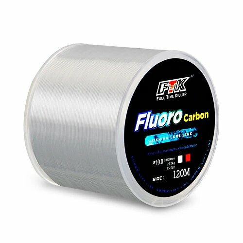 FTK рыболовная леска 7,15-45 фунтов 1.5-0.2MM-7.15LB, 120m