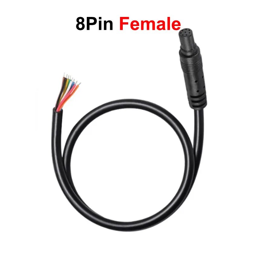 Кабель удлинитель видеорегистратора 0.5m, 8Pin Female