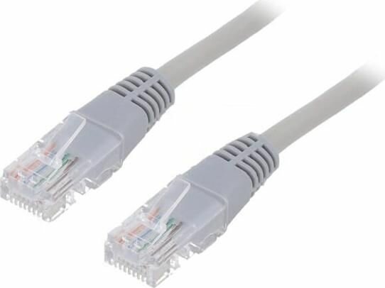 Патч-корд GEMBIRD PP12-2M U/UTP 5e многопров CCA ПВХ серый 1 шт