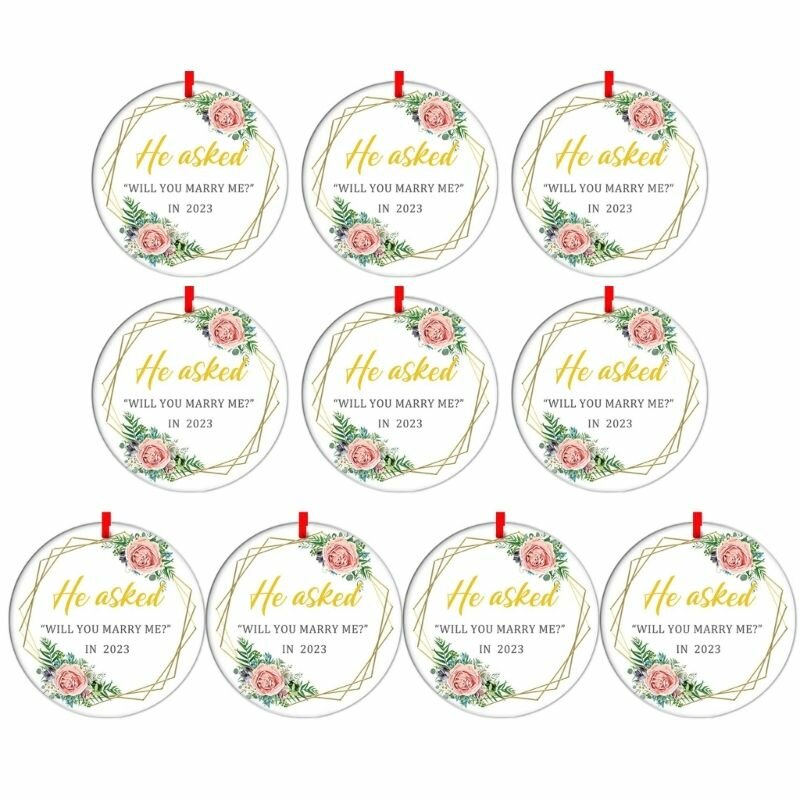 10 рождественских керамических подвесок-кулон 5